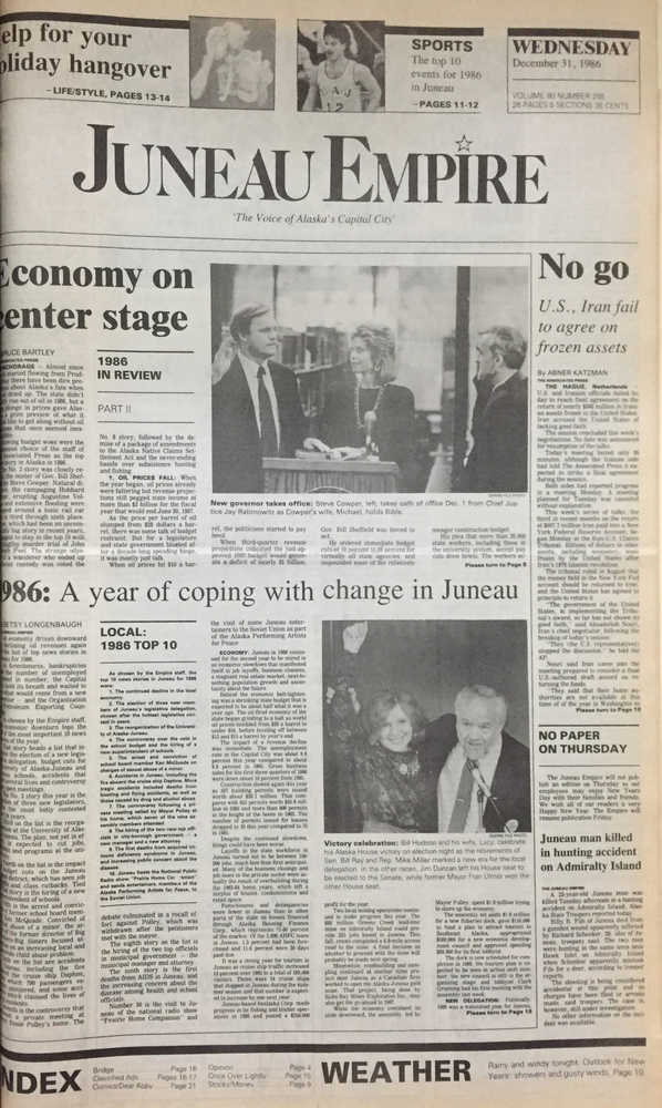 This Day in Juneau History: Dec. 31, 1986 | Juneau Empire