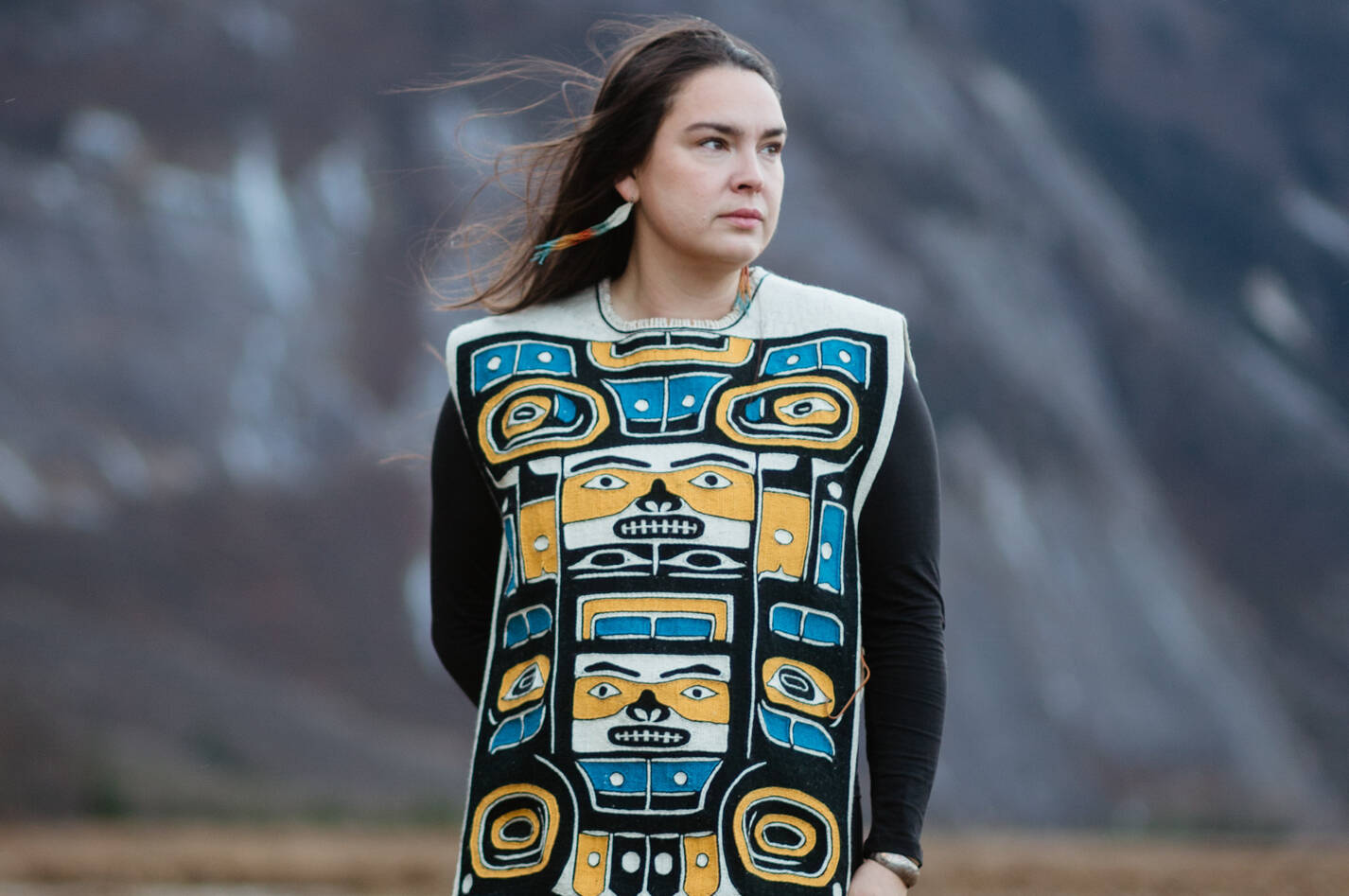 Weaver Selected For SHI’s Historic Mountain Goat Chilkat Robe Project ...