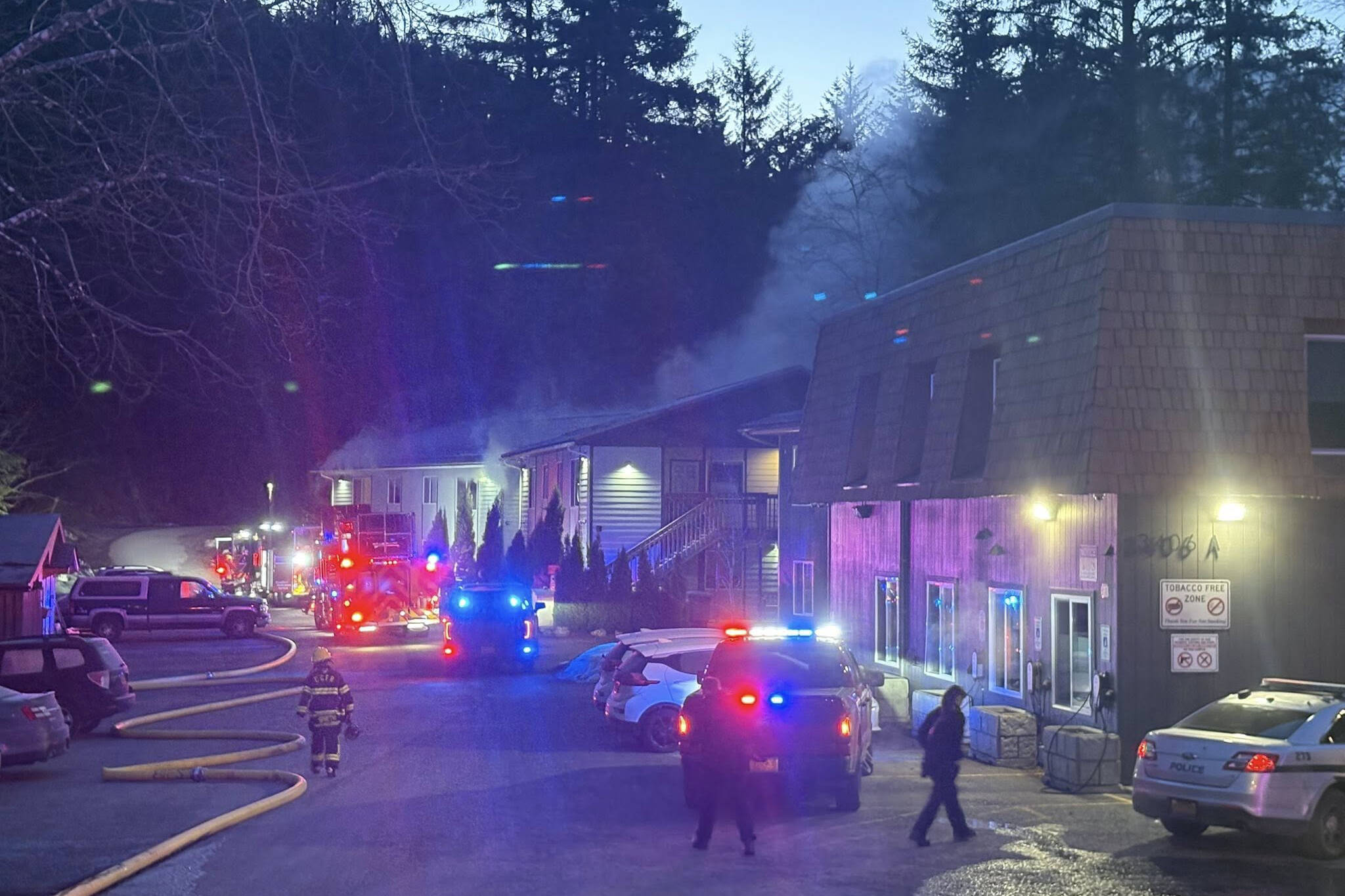 1 taken to hospital after Juneau apartment fire | Juneau Empire